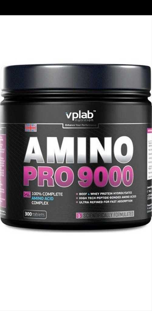 Аминокислоты vplab Amino Pro 9000 (300 таблеток)