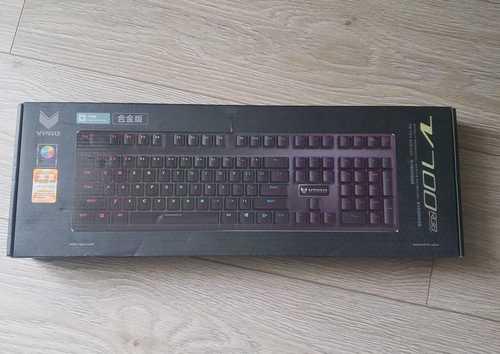Игровая механичесеая клавиатура rapoo v100 RGB