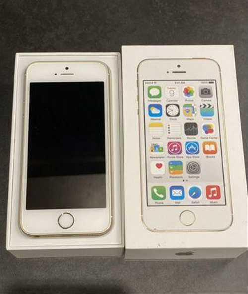 Телефон iPhone 5s gold