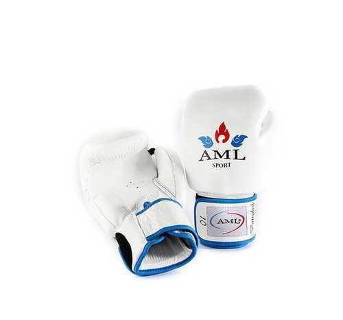 Перчатки боксерские AML Sport Bangkok белые 10oz