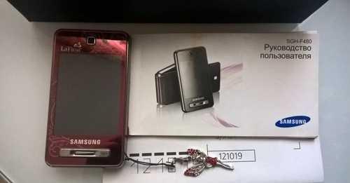 Сотовый телефон SAMSUNG La Fleur SGH-F480