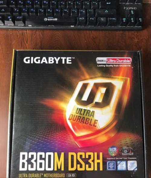 Материская плата Gigabyte B360M DS3H LGA1151