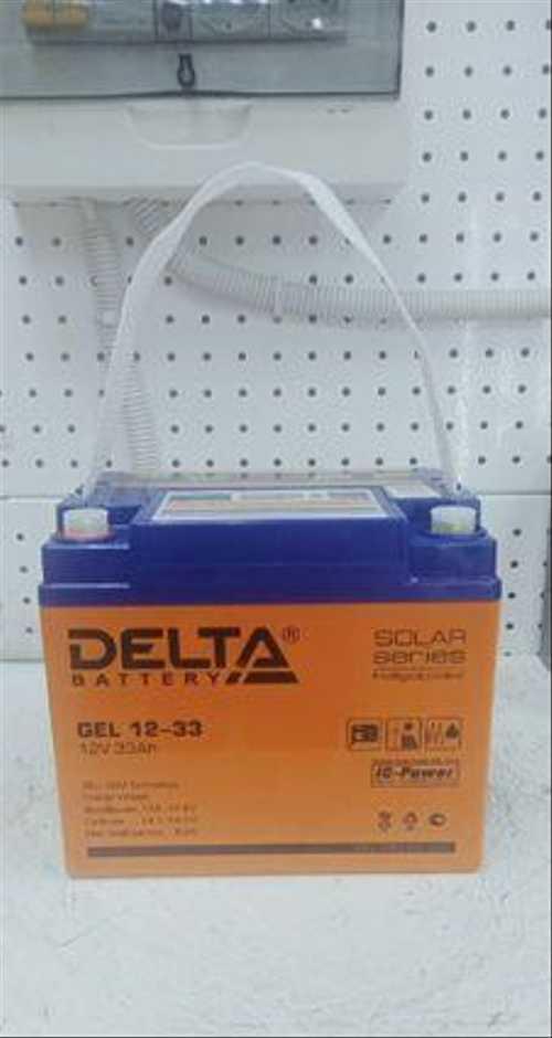 Аккумулятор Delta GEL 12-33