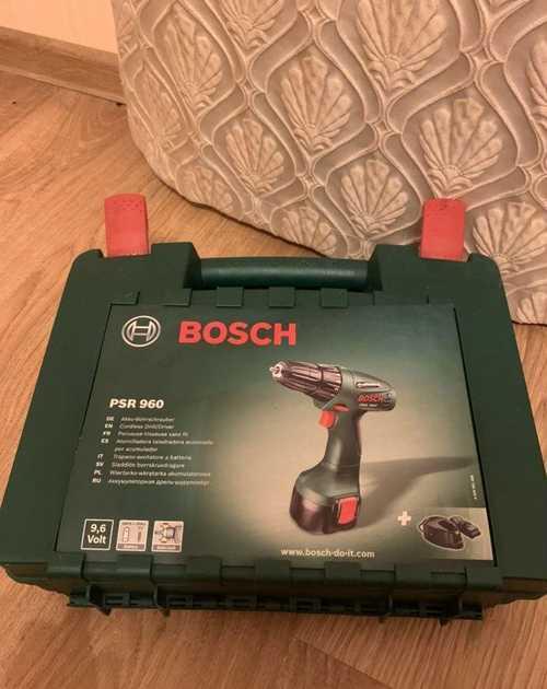 Аккумуляторная дрель-шуруповёрт Bosch