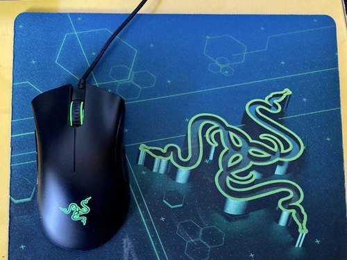 Компьютерная мышь Razer+коврик Razer