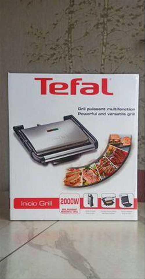 Электрогриль Tefal Тефаль новый