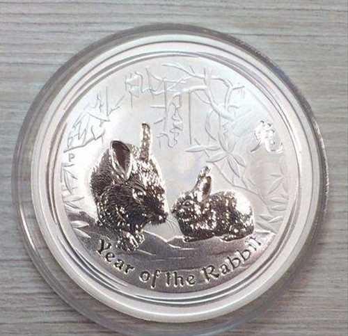 Австралия 1 доллар серебро 999 31,1 гр