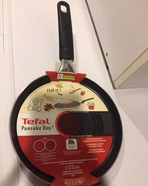 Сковородка блинная Tefal новая