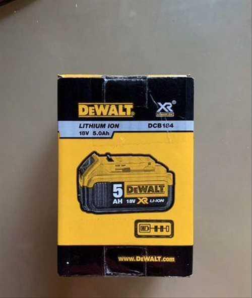 Аккумулятор DeWalt DCB184 18V 5.0Ah