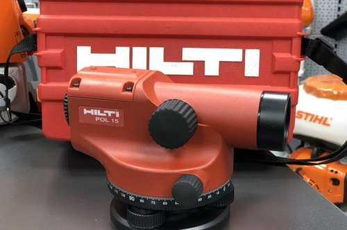 Оптический нивелир бу Hilti pol 15