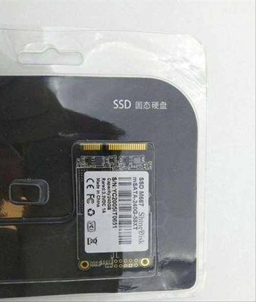 SSD для ноутбука 240Gb. новый