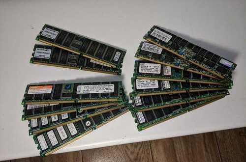Оперативная память DDR1 для компьютеров и серверов