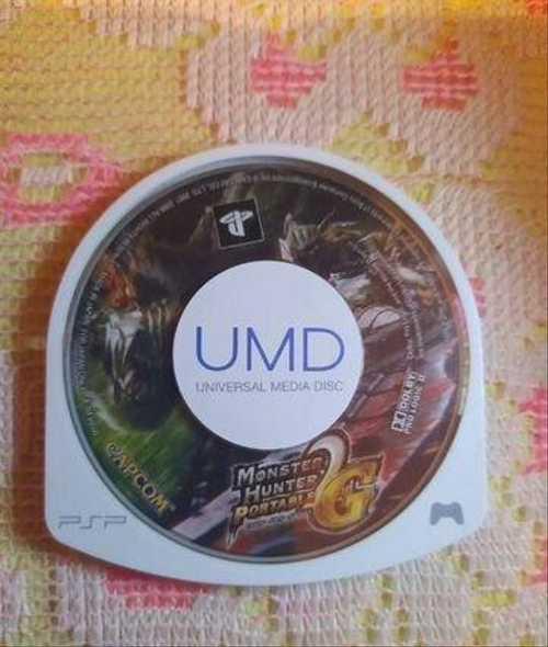 Monster Hunter 2 portable - диск PSP