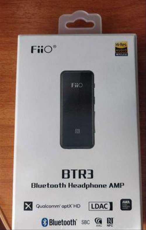 Fiio BTR 3 блютуз цап, усилитель для наушников