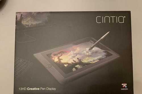 Графический планшет Wacom Cintiq 13 HD новый