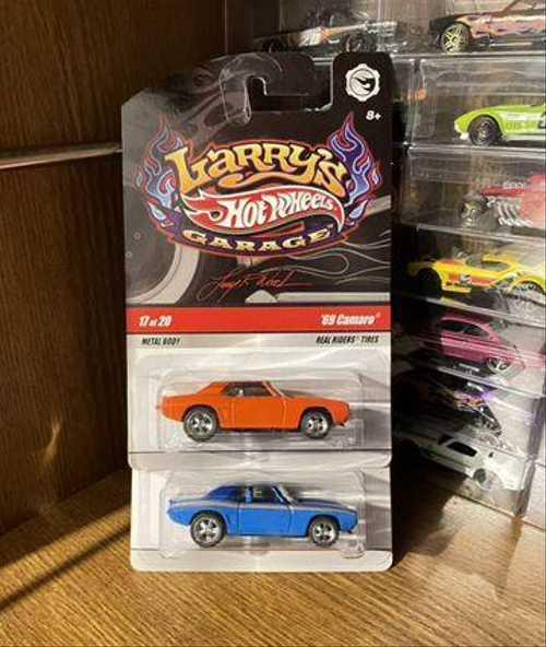 Hot wheels larrys garage camaro premium