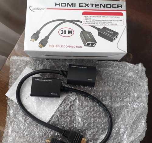 Hdmi удлинитель по витой паре Gembird DEX-hdmi-01