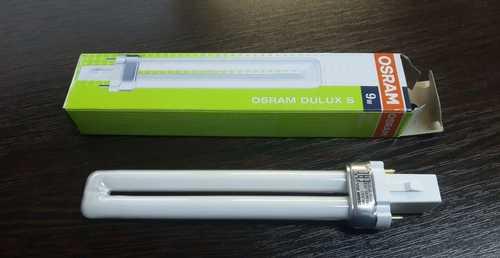 Лампа энергосберегающая osram dulux S 9W/840 G23