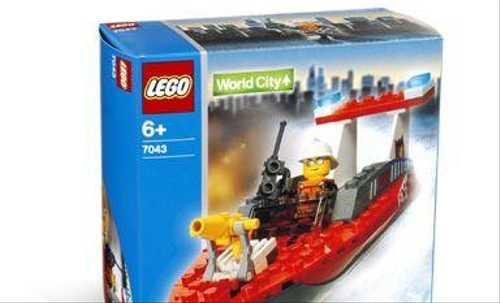 Конструктор lego City 7043 Пожарный катер
