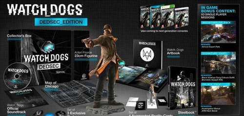 Watch Dogs Dedsec Edition Коллекционка