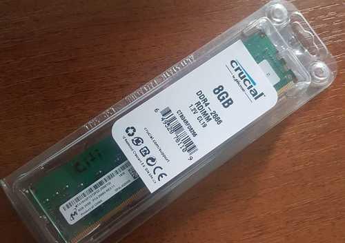 Оперативная память DDR4 8Gb Cruical Серверная