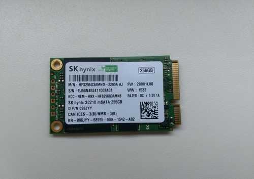 Жесткий диск SSD mSata SK hynix SC210 256 Gb