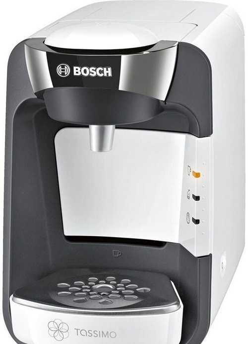 Кофемашина Bosch TAS3204 1300Вт белый/черный