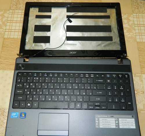 Корпус Acer Aspire 5349 (+динамики)