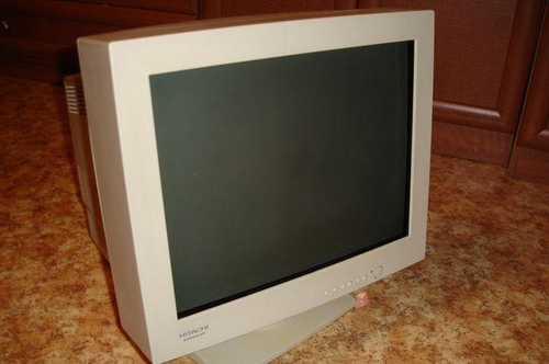 CRT монитор hitachi CM 823 FET 21 купить | Комьютерные аксессуары и ...