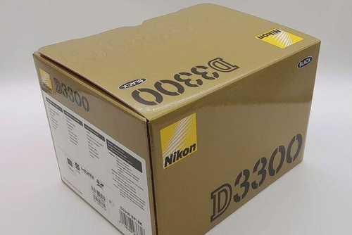 Nikon d3300 body или кит, новая, гарантий
