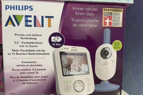 Новая видео няня Philips Avent Baby Monitor SCD841