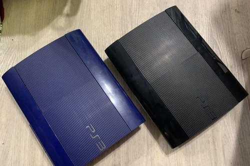 Sony PS3 super slim 500gb прошитая не шитая синяя