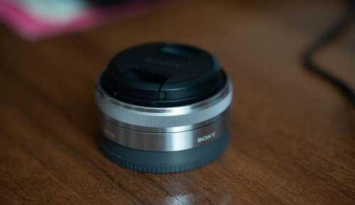 Объектив sony 16mm f2.8 e-mount