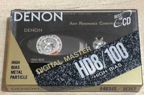 Аудиокассета Denon HD8 100 новая