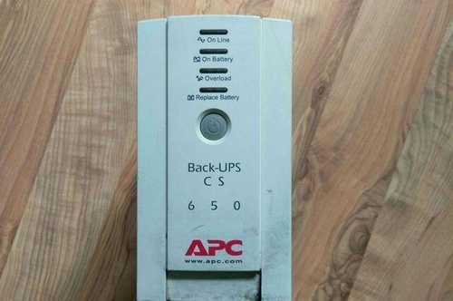 Ибп APC BackUps CS 650
