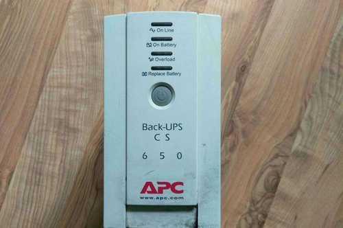 Ибп APC BackUps CS 650