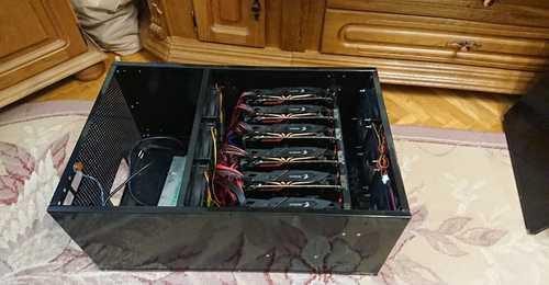 Майнинг ферма rx 580 4gb 6 штук