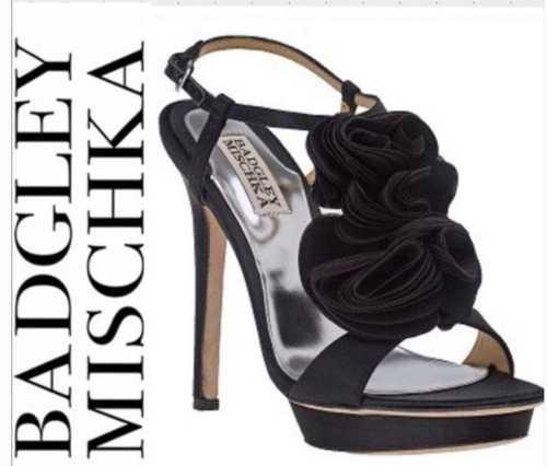 Босоножки шелковые Badgley Mischka Randee