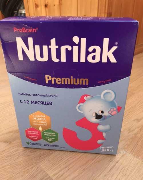 Смесь Nutrilak Premium 3 350г с 12месяцев