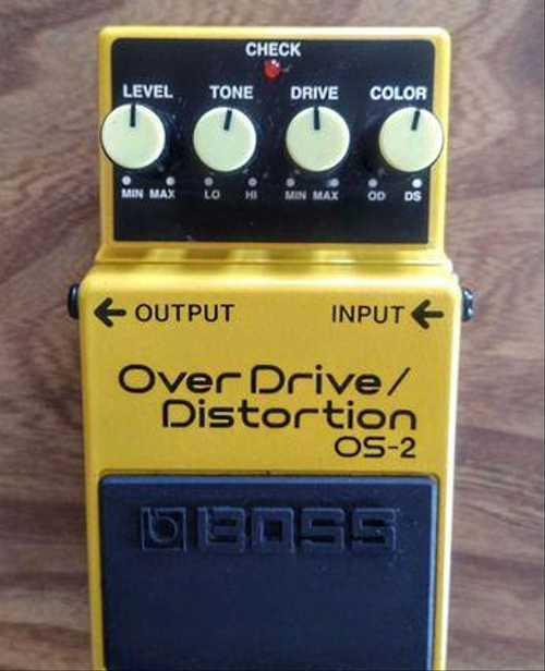 Гитарная педаль boss OS-2 Overdrive /Distortion