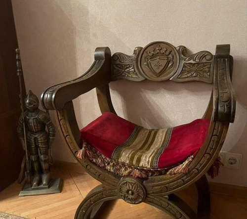 Кресло Курульное(рыцарское) Испания XX век