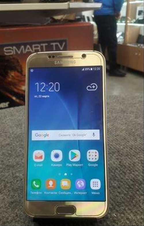 Смартфон SAMSUNG Galaxy S6 SM-G920F 32GB