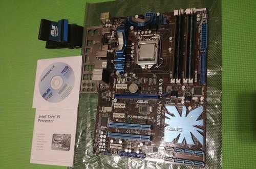 Asus p7p55d-e lx + i5-750 + 6gd ddr3