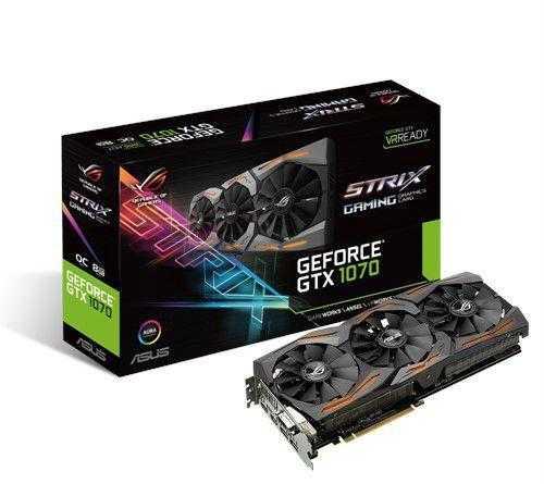 Видеокарта asus rog strix 1070