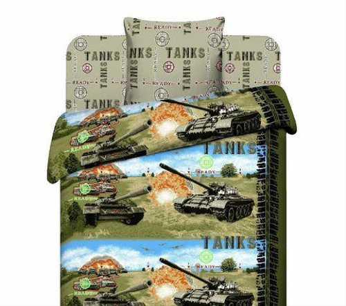Постельное белье Танки