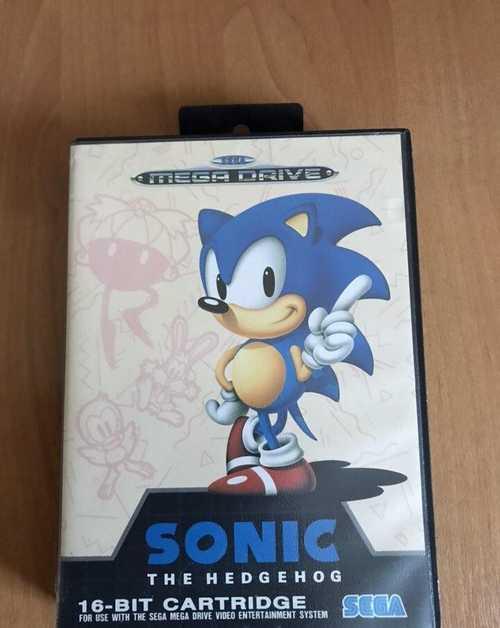 Картридж для консоли sega Mega Drive Sonic The Hed