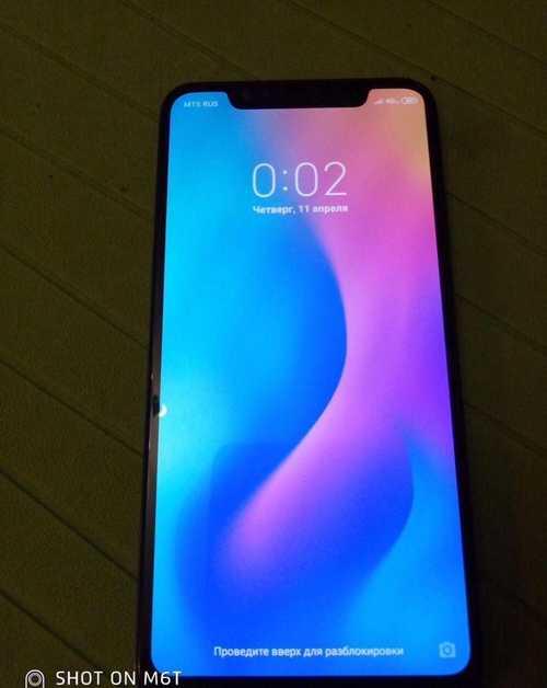 Xiaomi Mi8 blue 128 gb