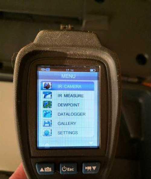 Тепловизор пирометр CEM DT-9860 с видео фото фикса купить | Ремонт и ...
