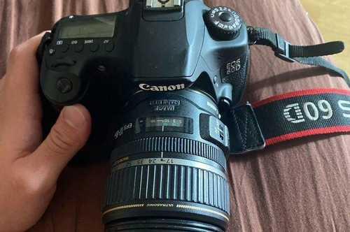 Зеркальный фотоаппарат canon eos60d