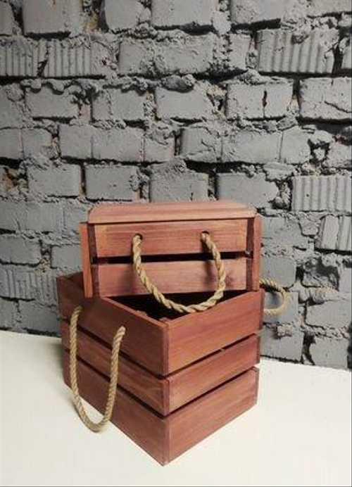 Ящик деревянный, подарочная упаковка, бокс, пенал